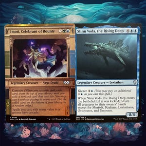 Kiora, Sovereign of the Deep Commander Deck EDH 100 Magic Cards Custom ...