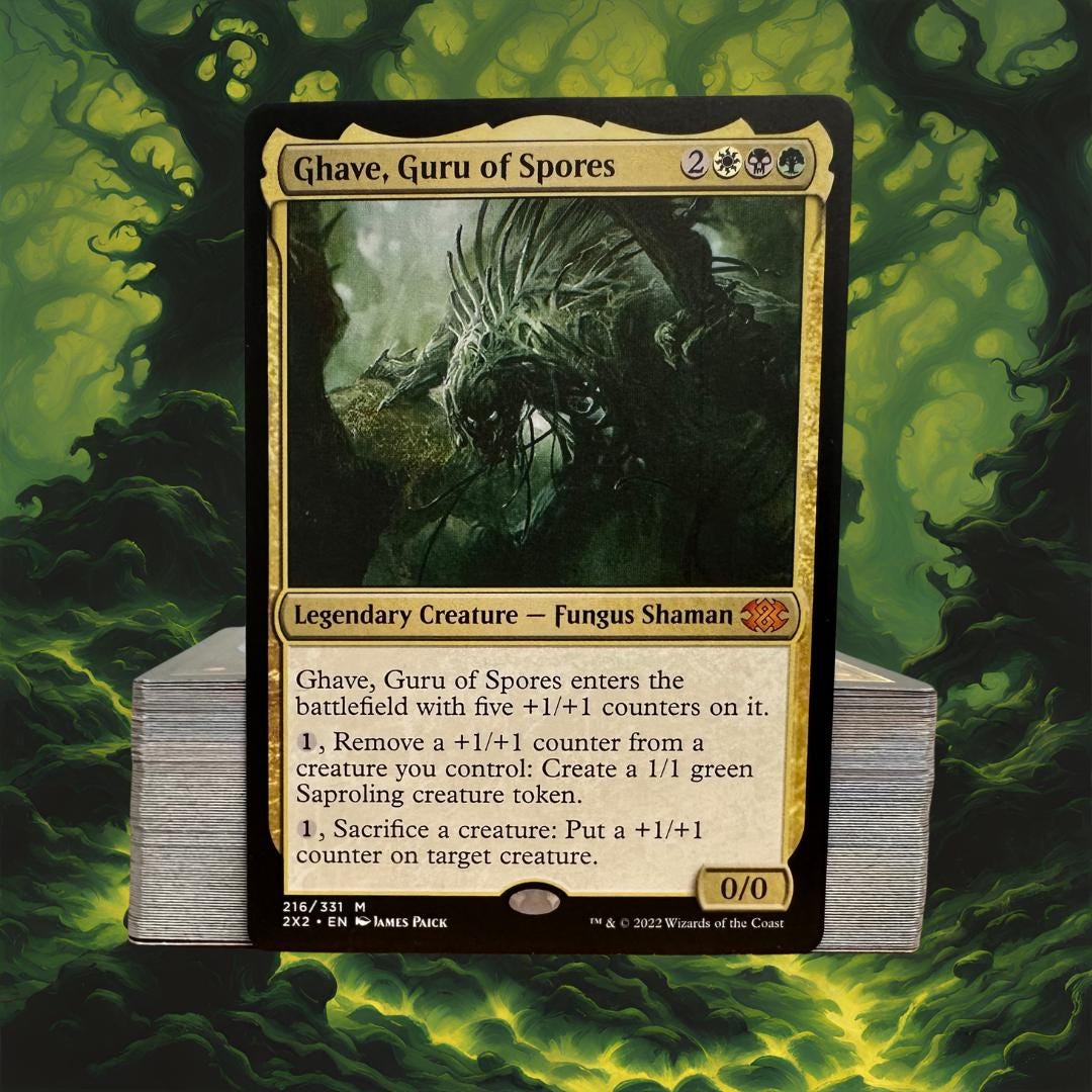 MTG Commander Deck EDH Deck Ghave, Guru of Spores 100 Magic Cards ...