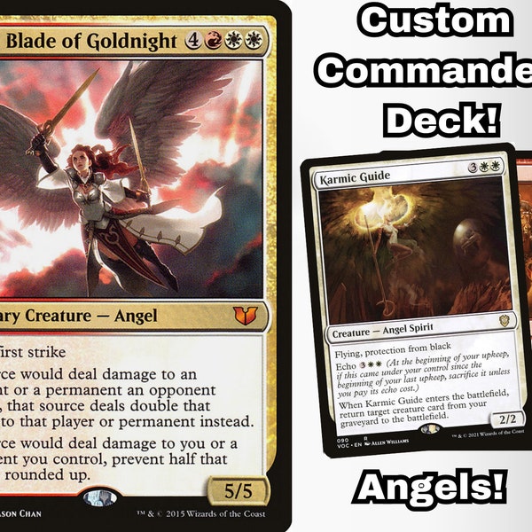 Angels Commander Deck Etsy