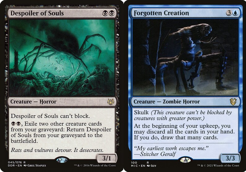 MTG Commander Deck EDH Deck Umbris Fear Manifest 100 Magic - Etsy