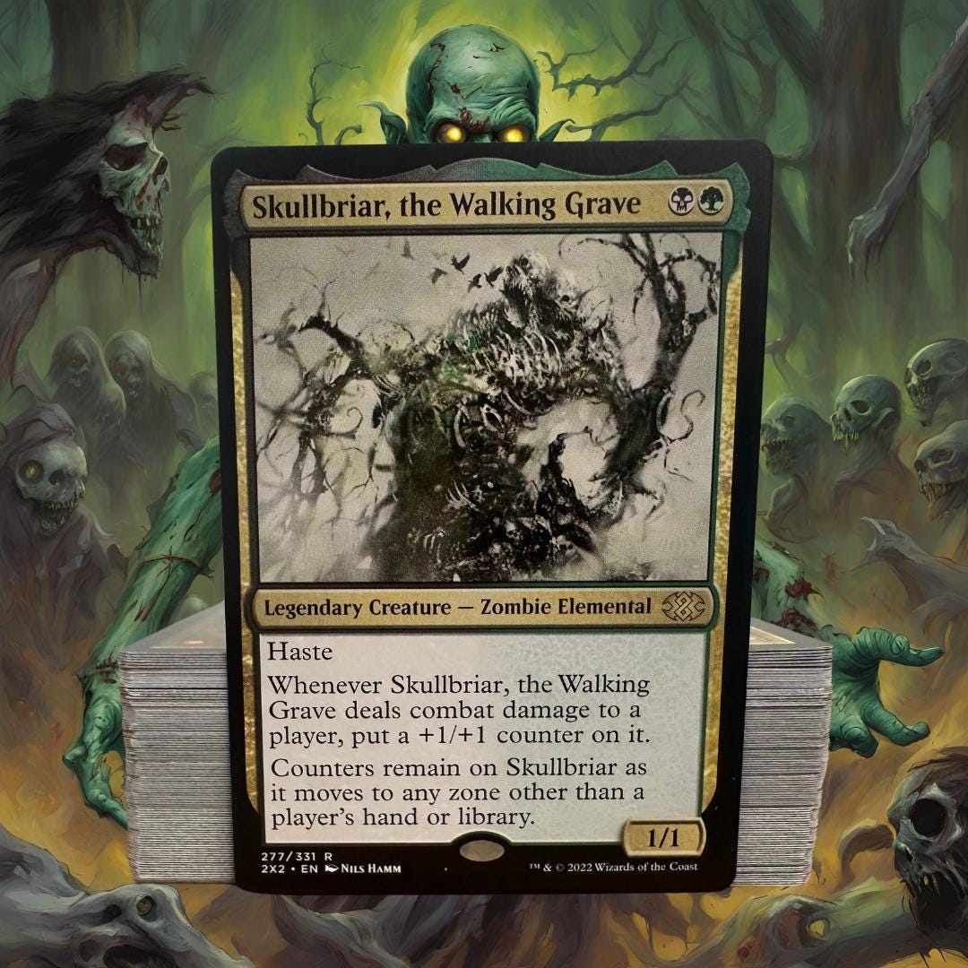 MTG Commander Deck EDH Deck Skullbriar, the Walking Grave 100 Magic ...
