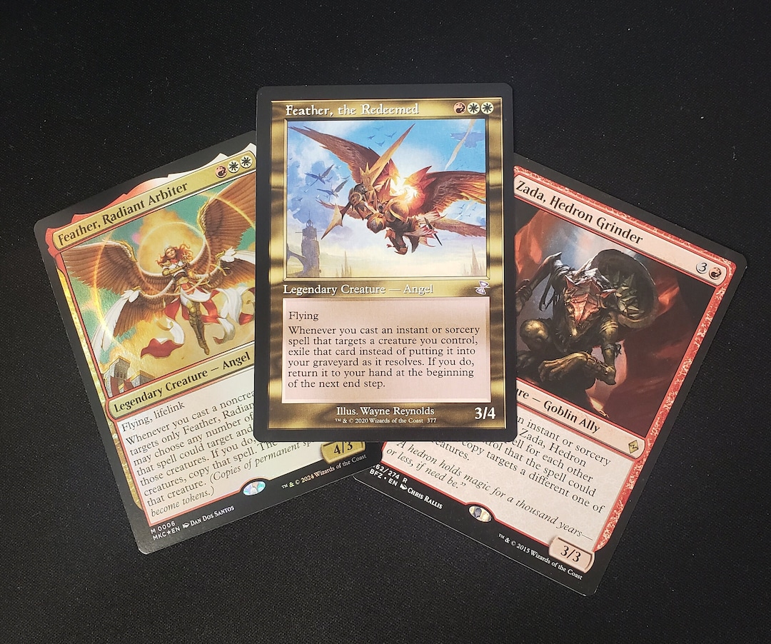 MTG Commander Deck EDH Deck Feather, the Redeemed 100 Magic Cards ...