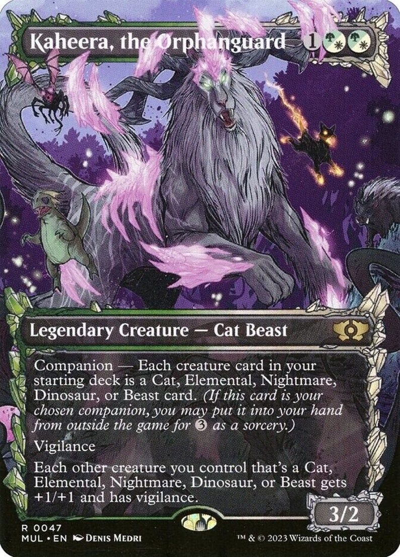 MTG Commander Deck Cats EDH Deck Arahbo Roar of the World 100 - Etsy