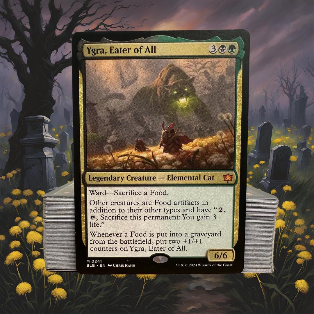 MTG Commander Deck EDH Deck Commander Ygra, Eater of All 100 Magic ...