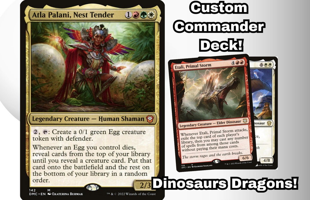 MTG Commander Deck EDH Deck Atla Palani, Nest Tender 100 Magic Cards ...