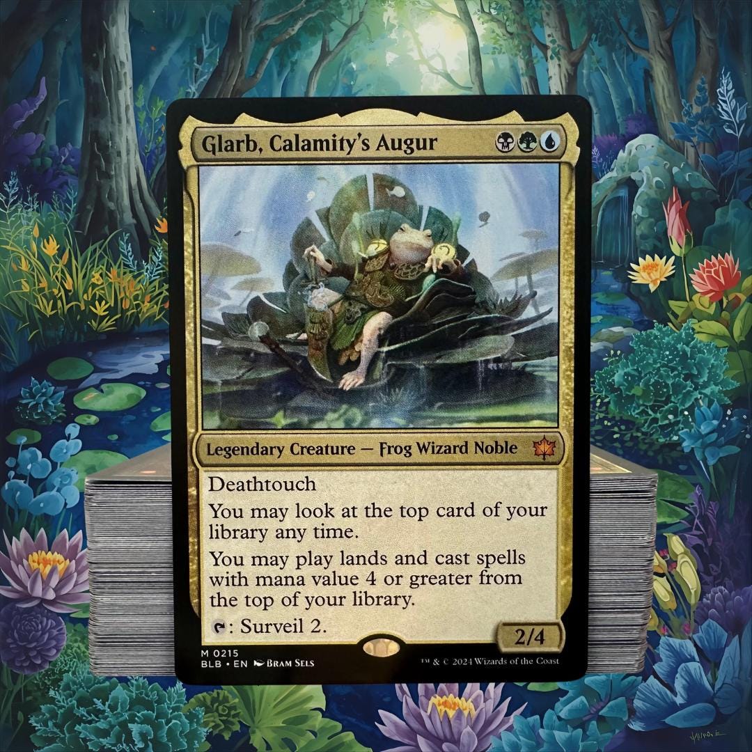 MTG Commander Deck EDH Deck Commander Glarb, Calamity's Augur 100 Magic ...