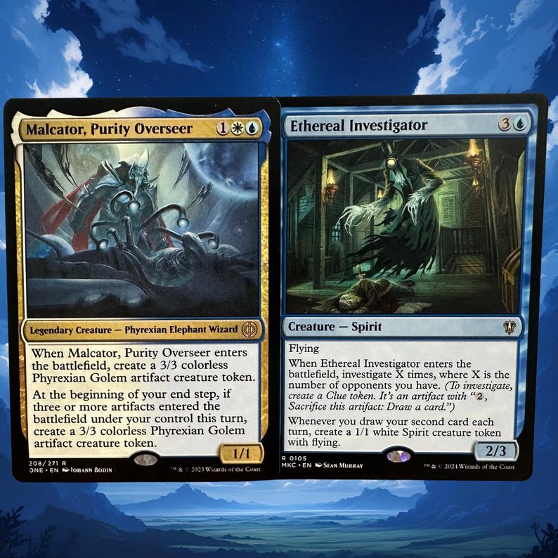 MTG Commander Deck EDH Deck Yorion, Sky Nomad 100 Magic Cards Custom ...