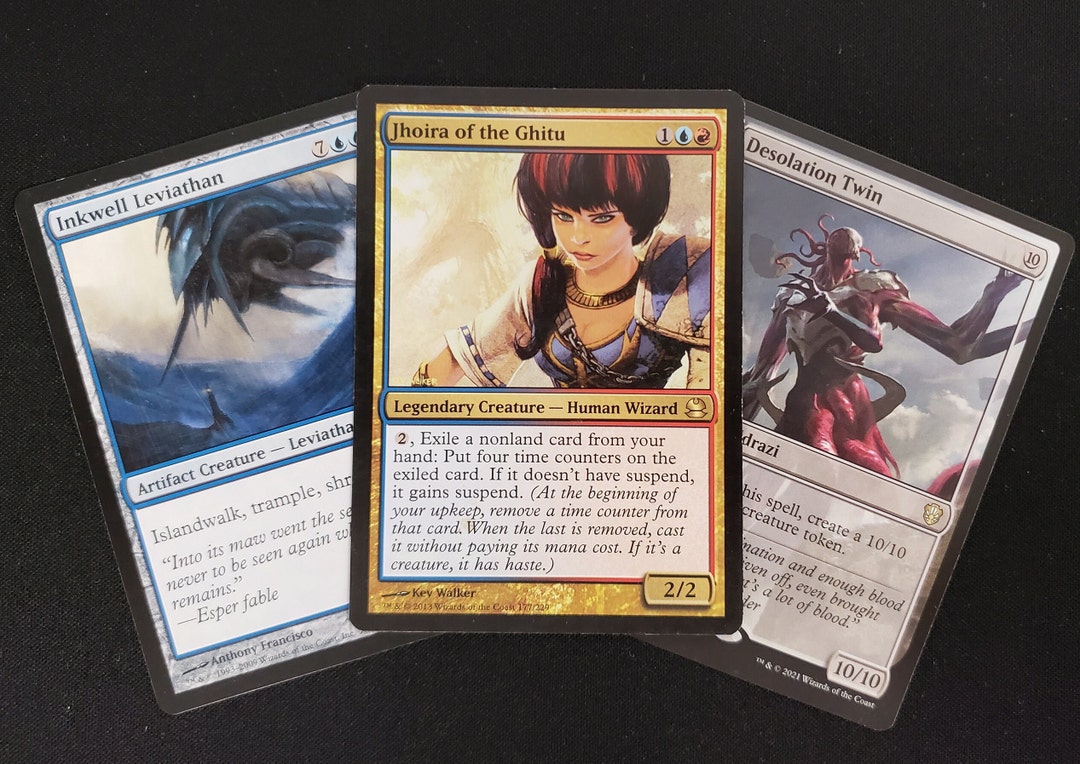 MTG Commander Deck EDH Deck Jhoira of the Ghitu 100 Magic Cards Custom ...