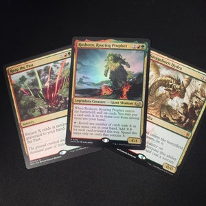 MTG Commander Deck EDH Deck Rosheen, Roaring Prophet 100 Magic Cards ...