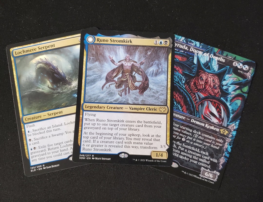MTG Commander Deck EDH Deck Runo Stromkirk 100 Magic Cards Custom Deck ...