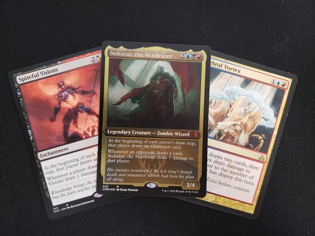 MTG Commander Deck EDH Deck Nekusar, the Mindrazer 100 Magic Cards ...