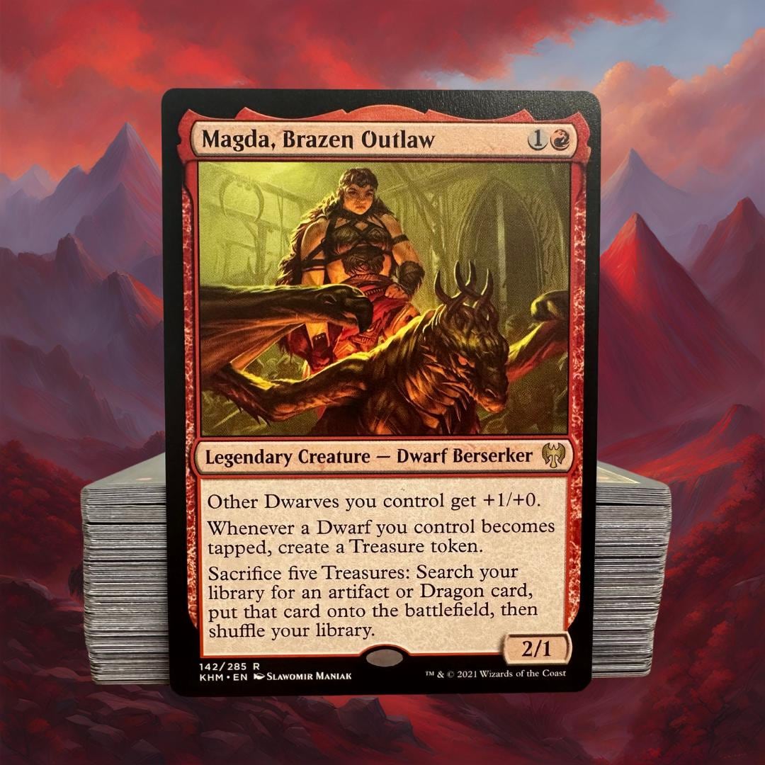 MTG Commander Deck EDH Deck Magda, Brazen Outlaw 100 Magic Cards Custom ...