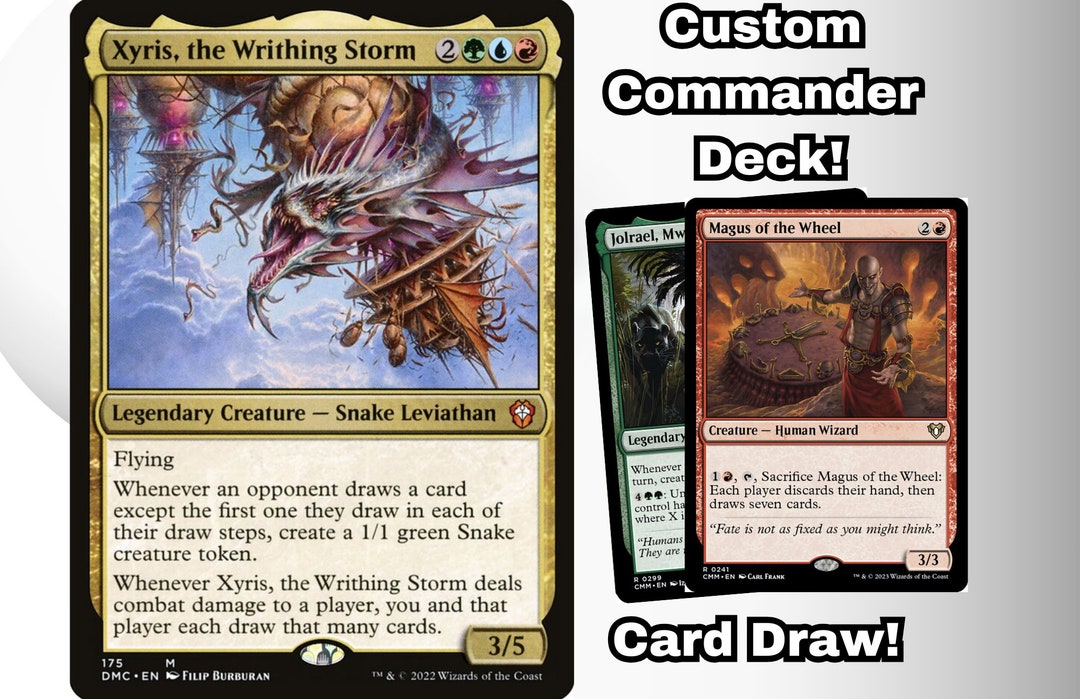 MTG Commander Deck EDH Deck Xyris, the Writhing Storm 100 Magic Cards ...