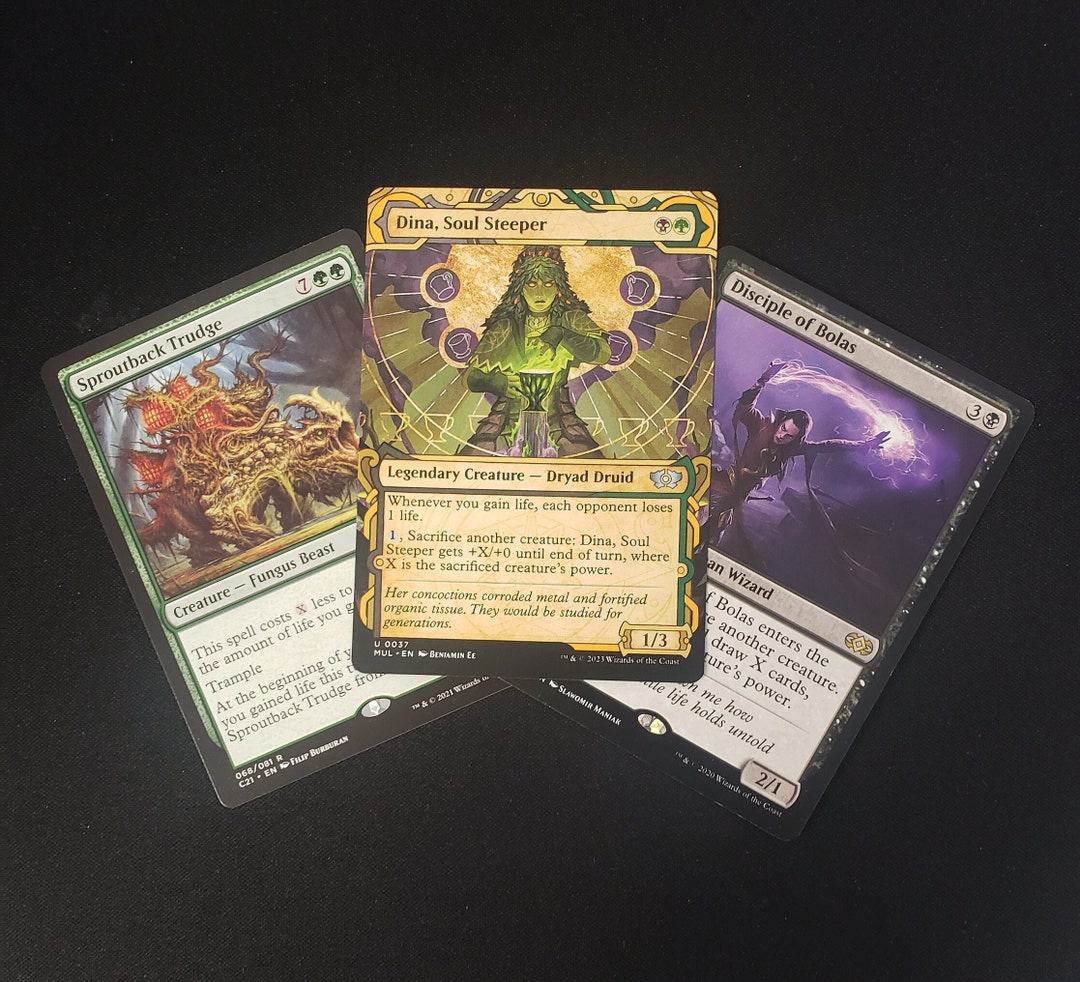 MTG Commander Deck EDH Deck Dina, Soul Steeper 100 Magic Cards Custom ...