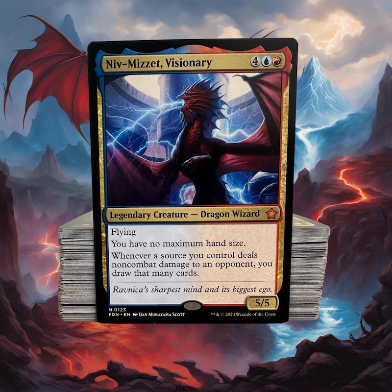 Deck Box Izzet - Etsy