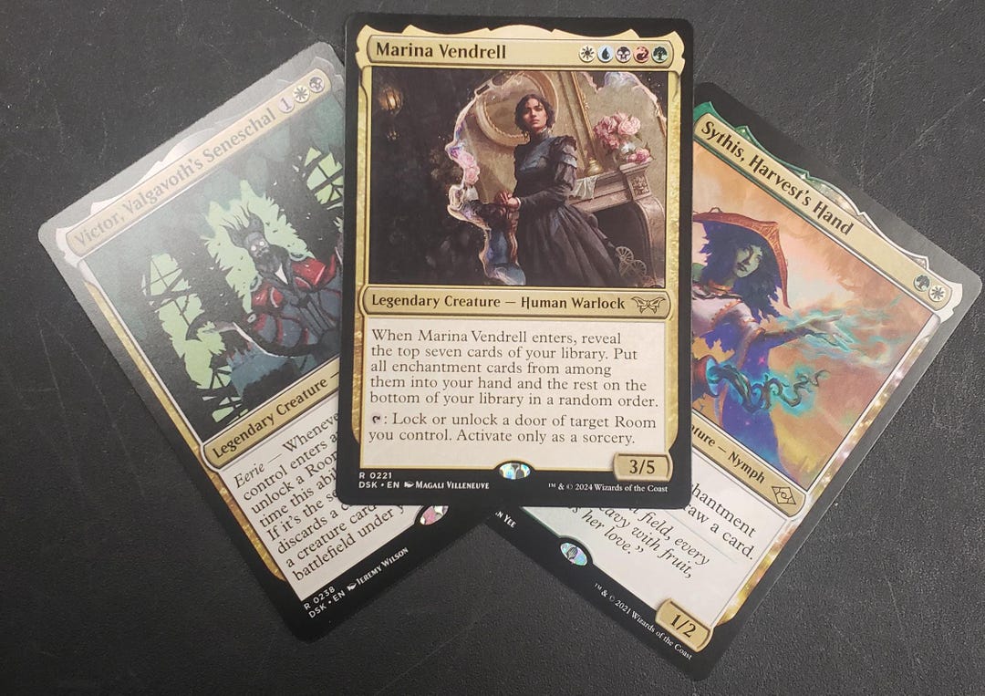 MTG Commander Deck EDH Deck Marina Vendrell 100 Magic Cards Custom Deck ...