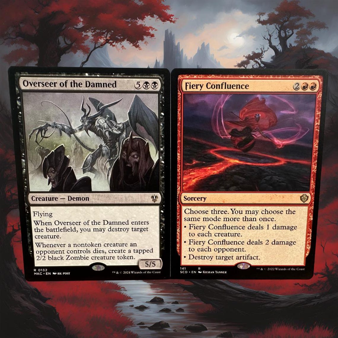 Rakdos, Lord of Riots Commander Deck MTG Custom Deck Magic the ...