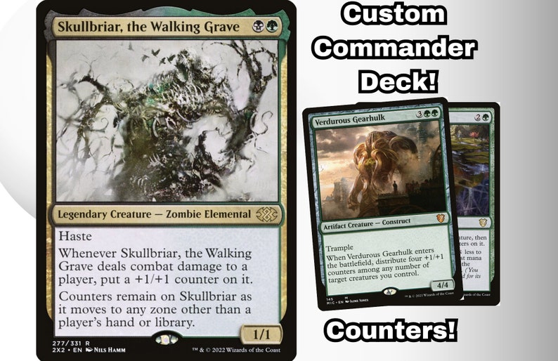 MTG Commander Deck EDH Deck Skullbriar the Walking Grave 100 - Etsy