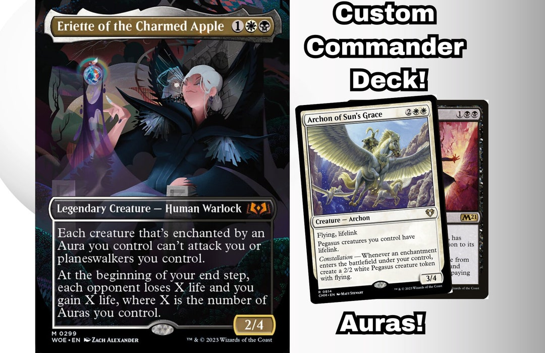 MTG Commander Deck EDH Deck Eriette of the Charmed Apple 100 Magic ...