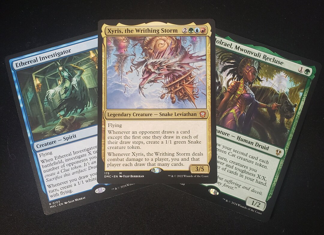 MTG Commander Deck EDH Deck Xyris, the Writhing Storm 100 Magic Cards ...