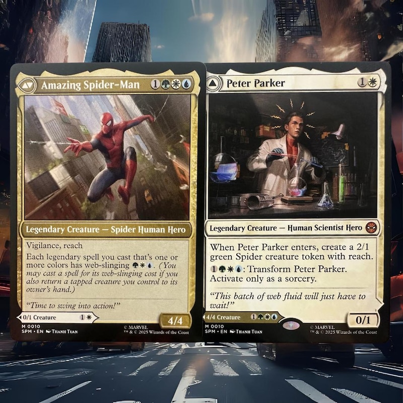 Mtg Playmat Spiderman - Etsy