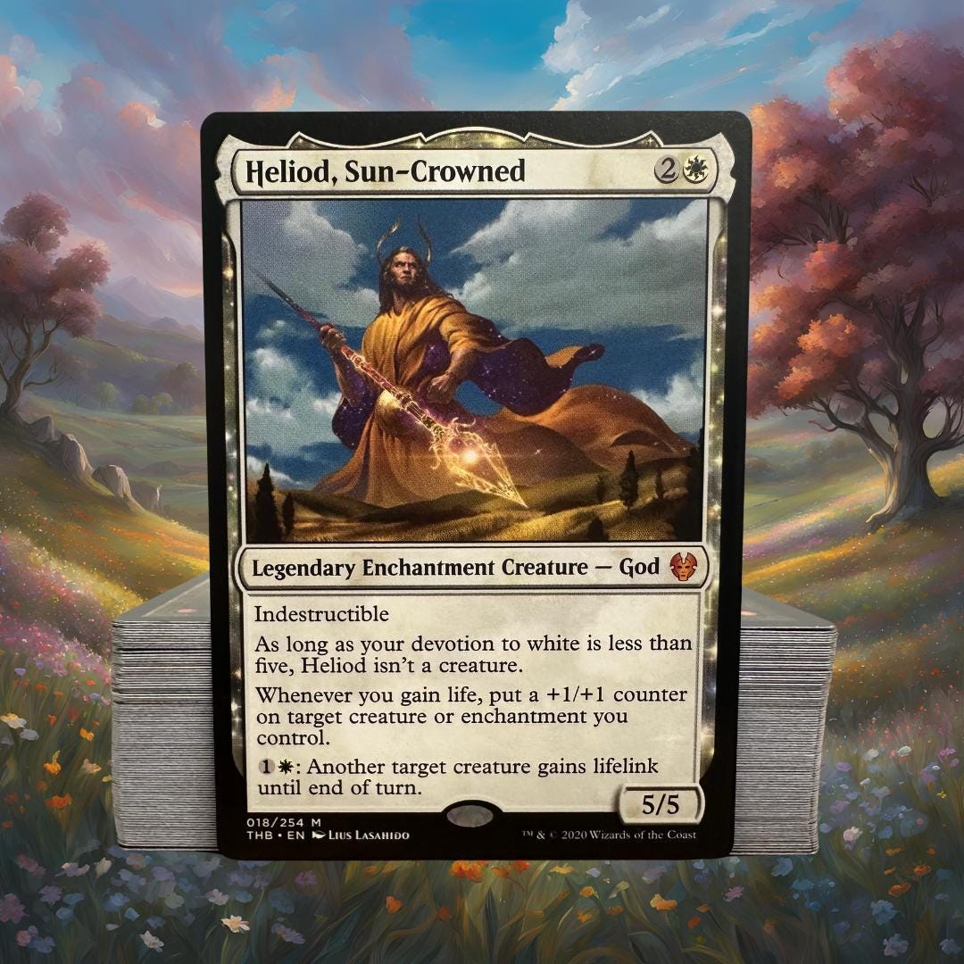 MTG Commander Deck EDH Deck Heliod, Sun-crowned 100 Magic Cards Custom ...