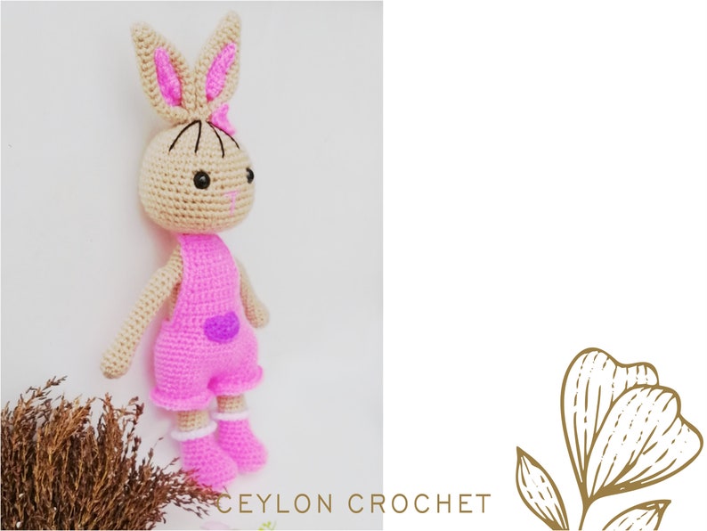 The Bunny Girl Amigurumi Crochet Written Pattern PDF Only | INSTANT ...