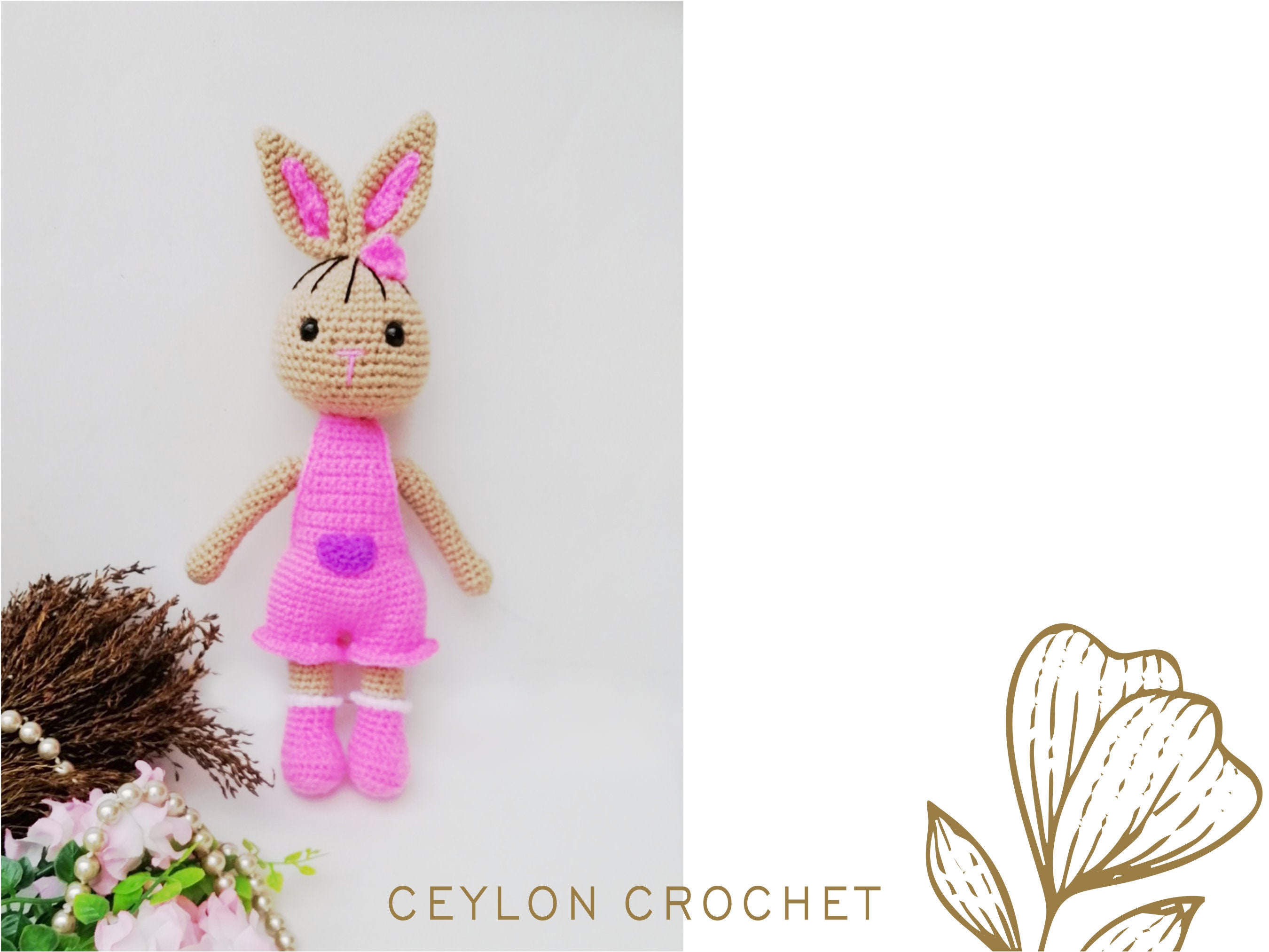 The Bunny Girl Amigurumi Crochet Written Pattern PDF Only INSTANT ...