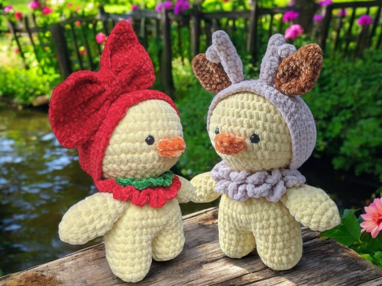 Dottie and Pip Duck Duo Crochet Pattern - PDF Instant Download - Etsy