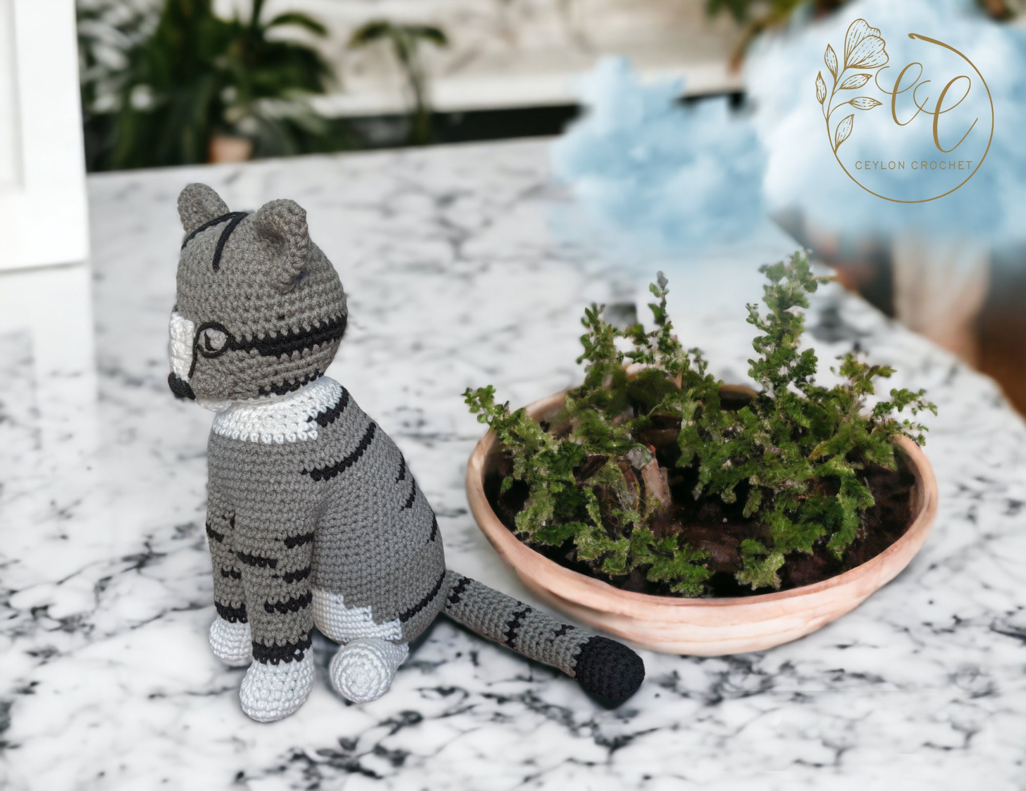 Amigurumi Cat Pattern INSTANT DOWNLOAD Realistic Crochet Cat Cute ...