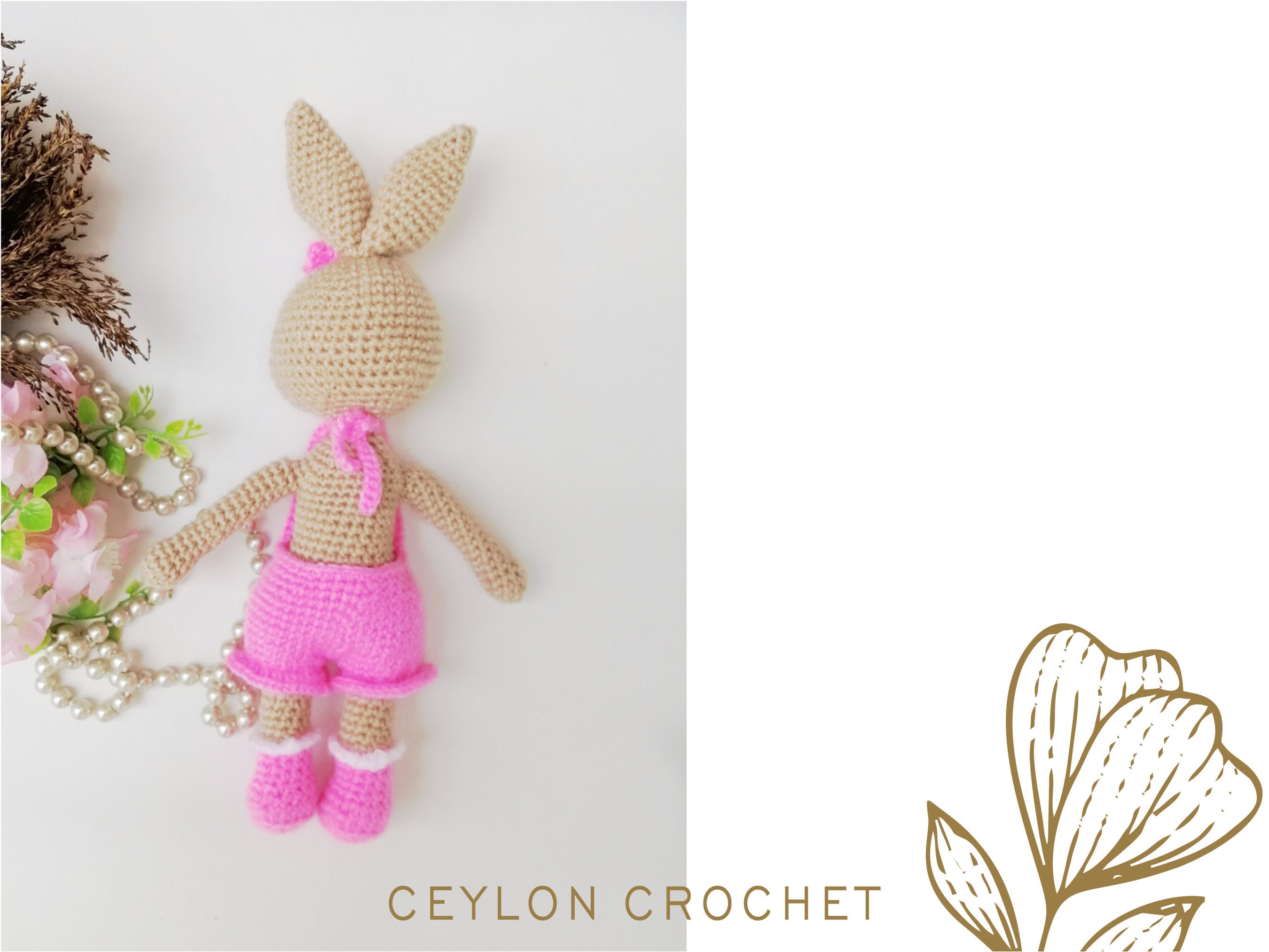 The Bunny Girl Amigurumi Crochet Written Pattern PDF Only INSTANT ...