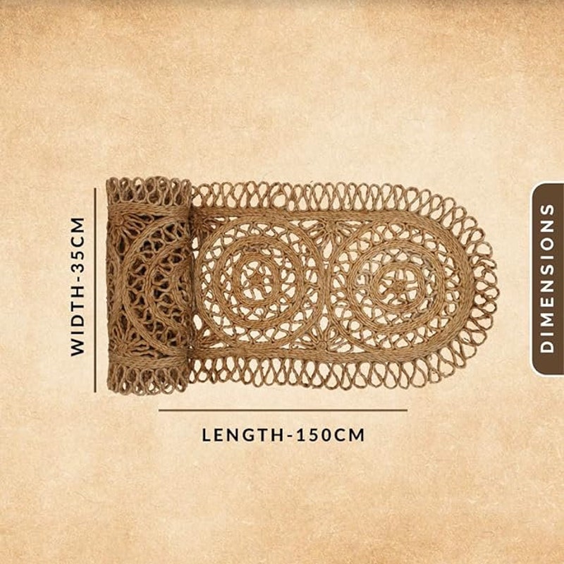 Jute Table Runner - Etsy