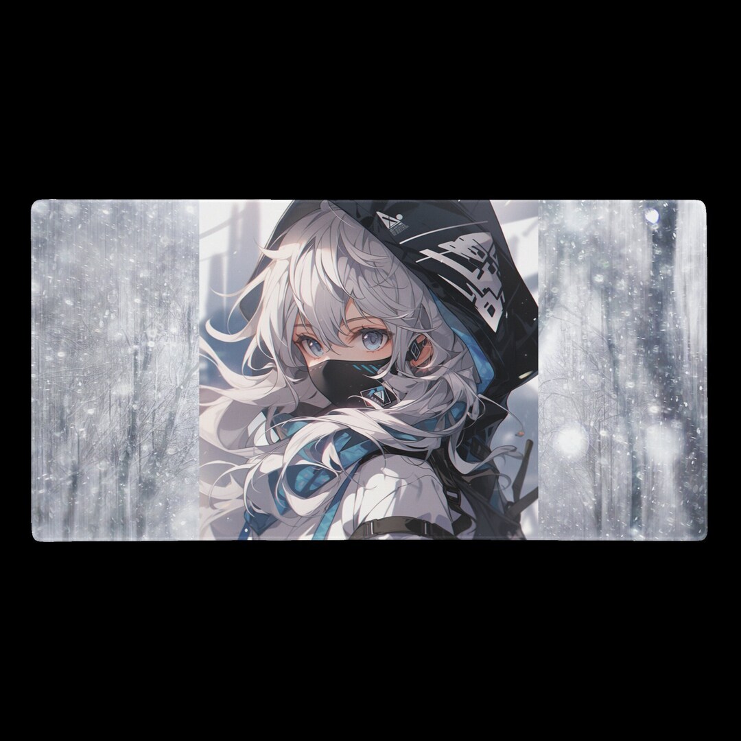 Personalized Anime Ninja Mouse Pad Premium Quality 38 X 18 Gaming Desk ...