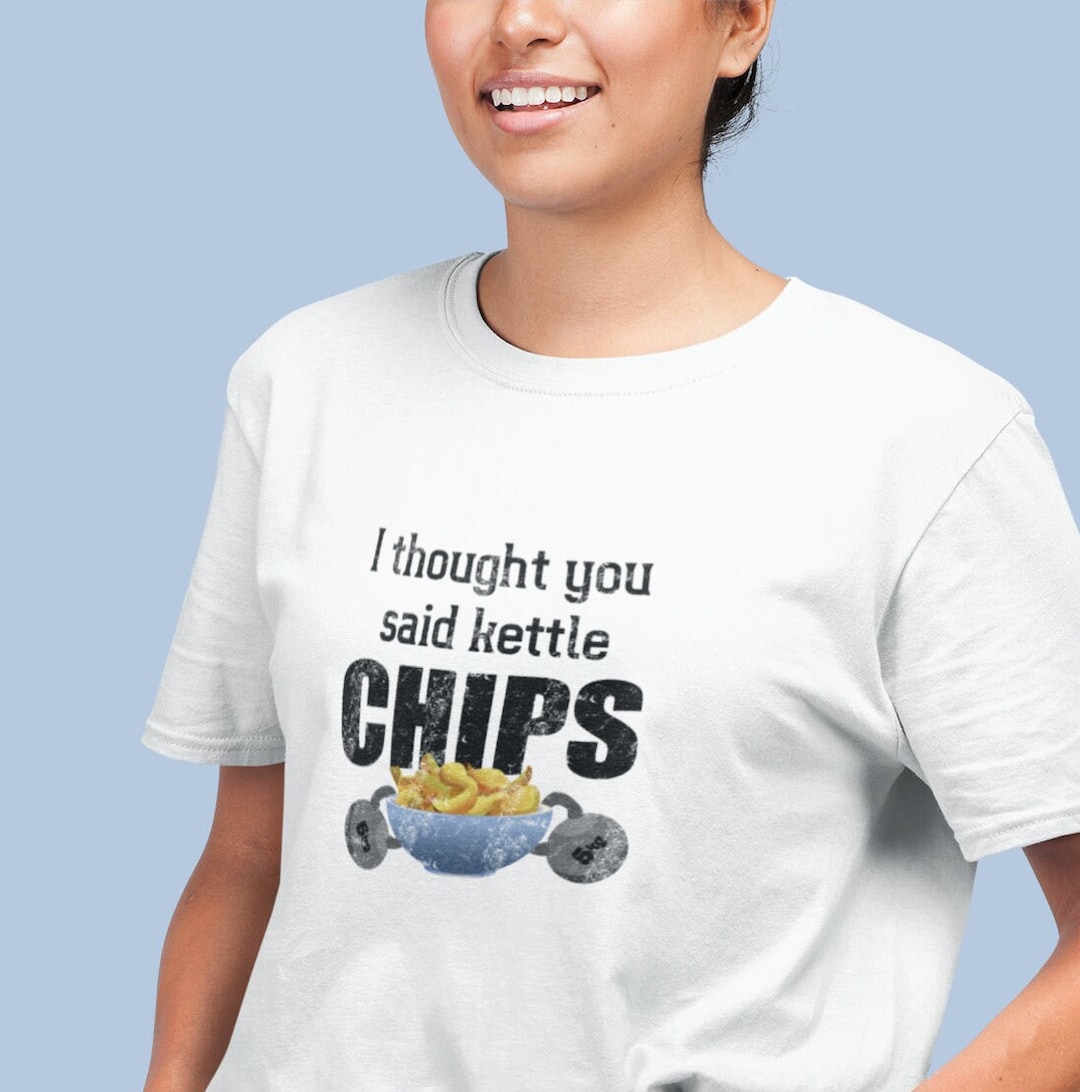 Funny Exercise Shirt Diet Joke Kettle Chips Kettle Ball - Etsy