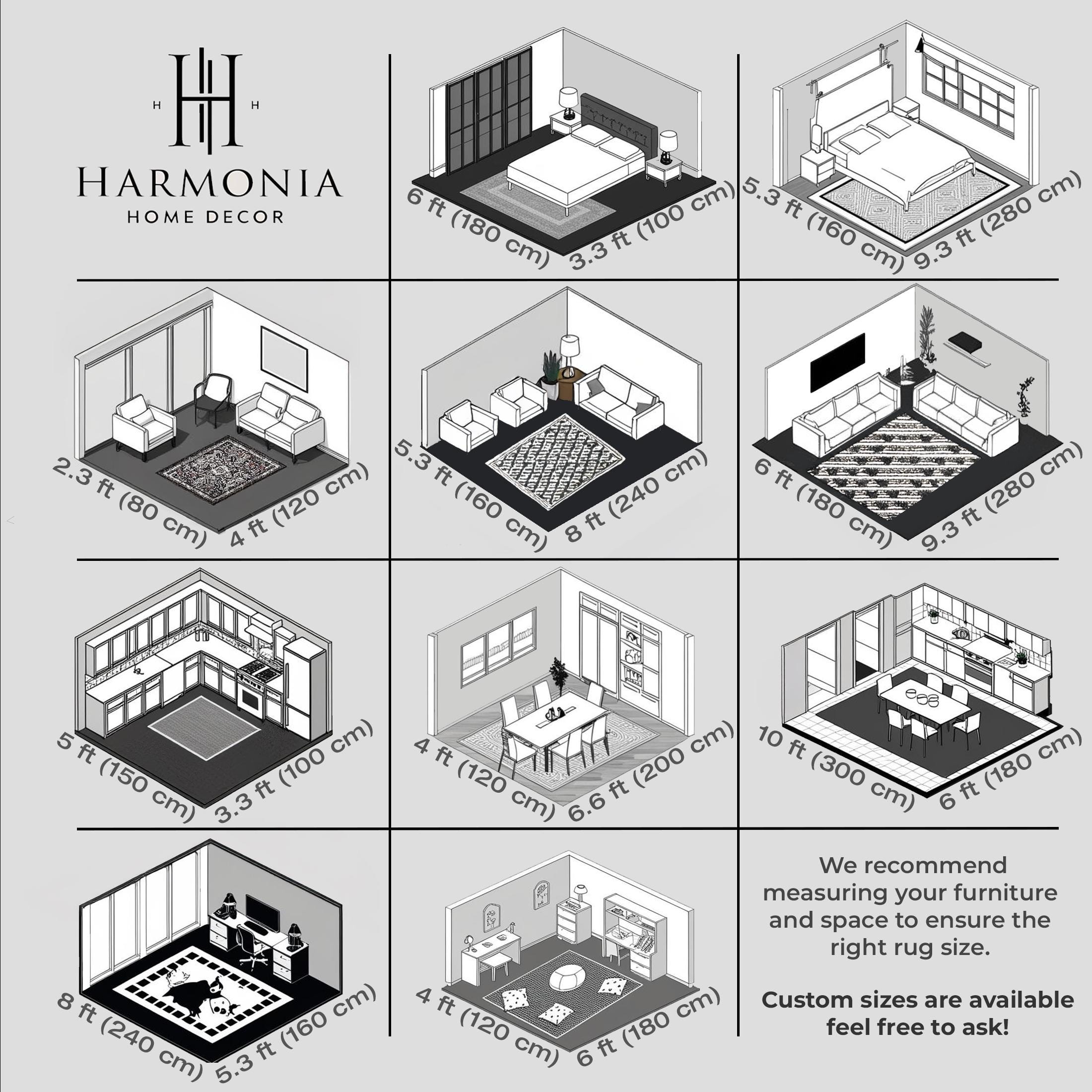 Fruit Kitchen Rug - Colorful Food Themed Carpet - Fresh Market Decor ...