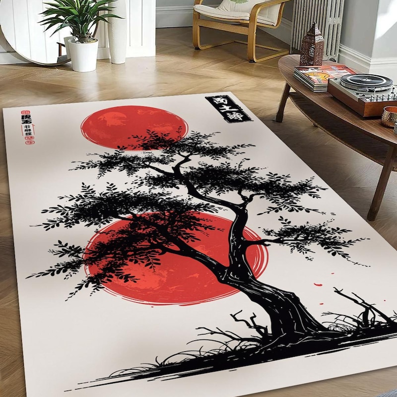Japanese Style Carpet - Etsy