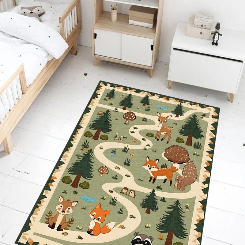 Woodland Rug - Etsy