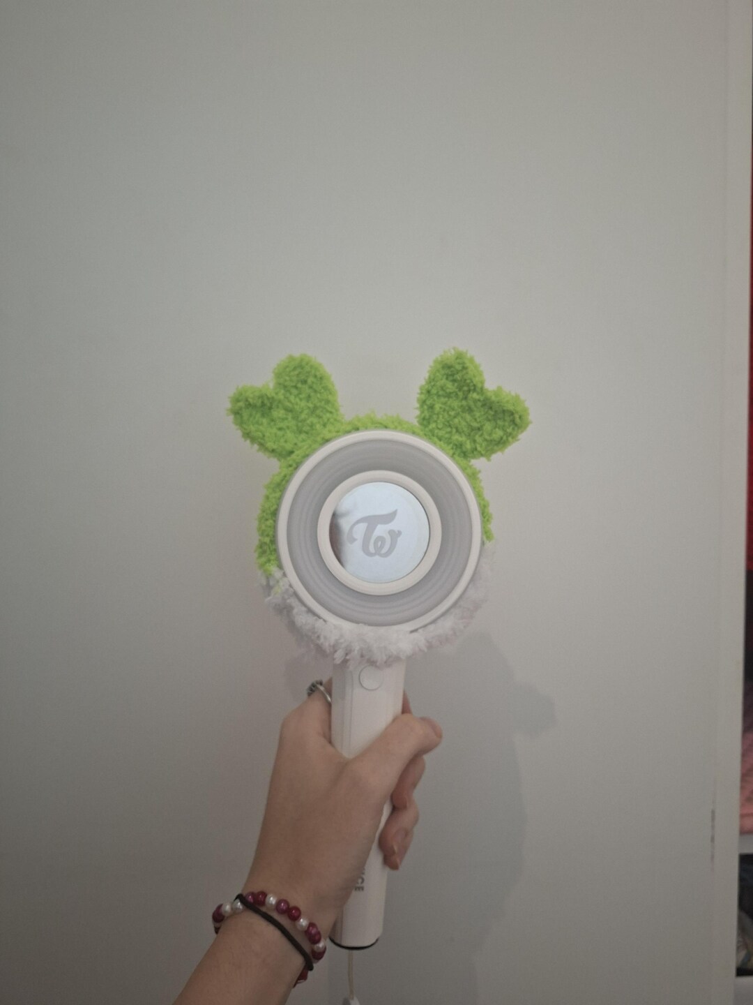 Twice Inspired Fluffy Crochet Hearts Lightstick Cover - Etsy