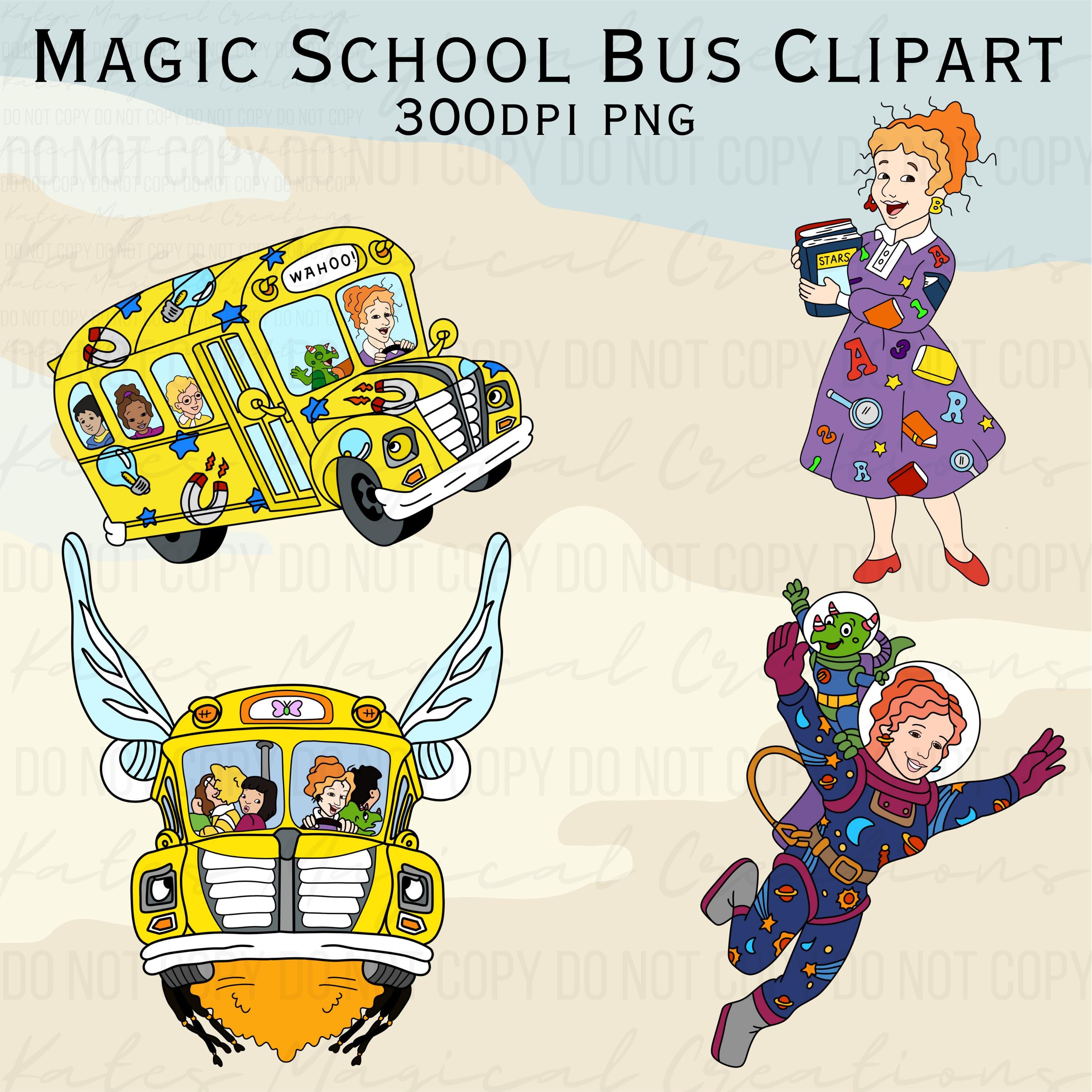 Magic School Bus Drawing Easy