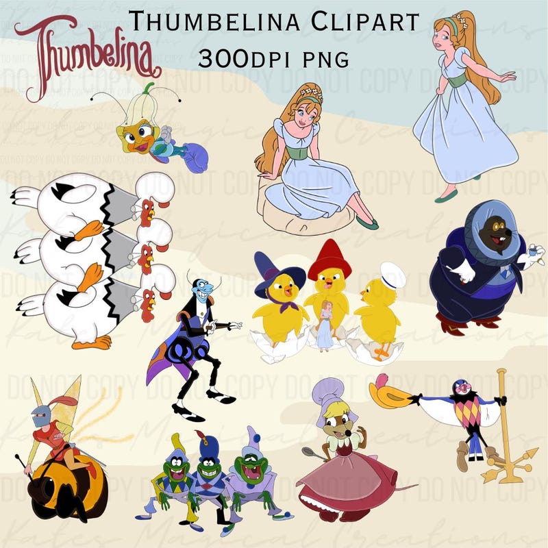Thumbelina - Etsy