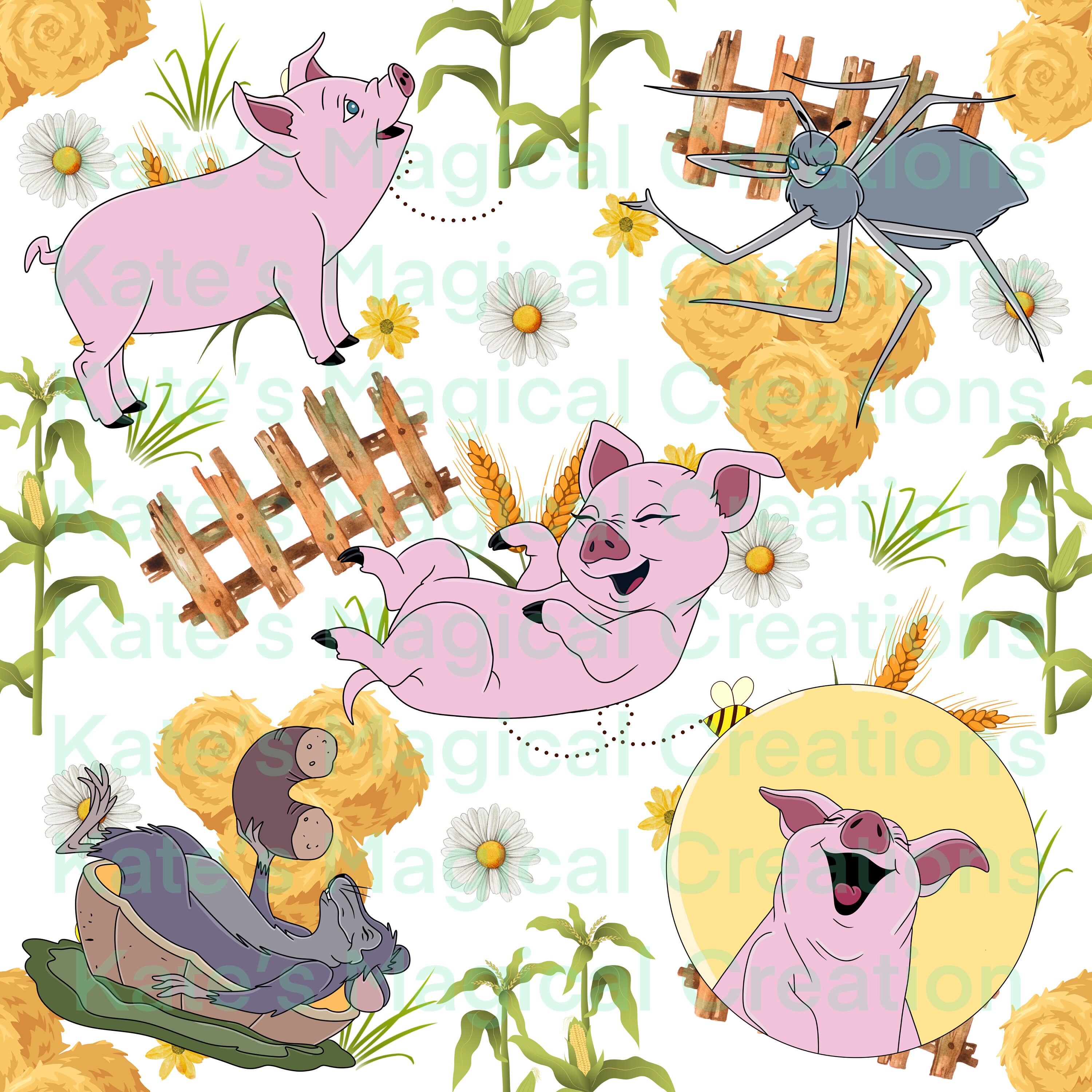 Charlottes Web Seamless Files - Etsy