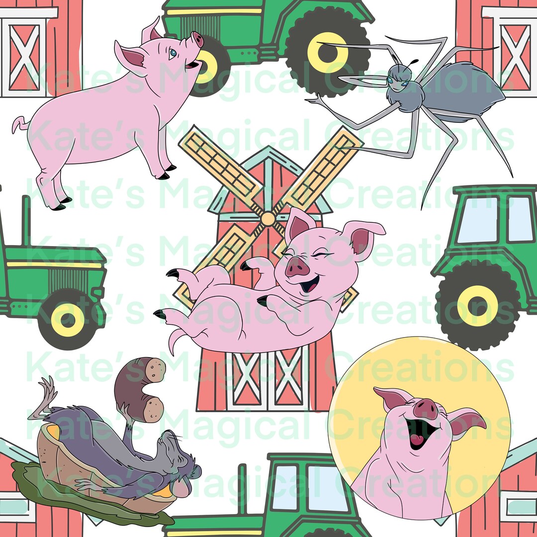 Charlottes Web Seamless Files - Etsy