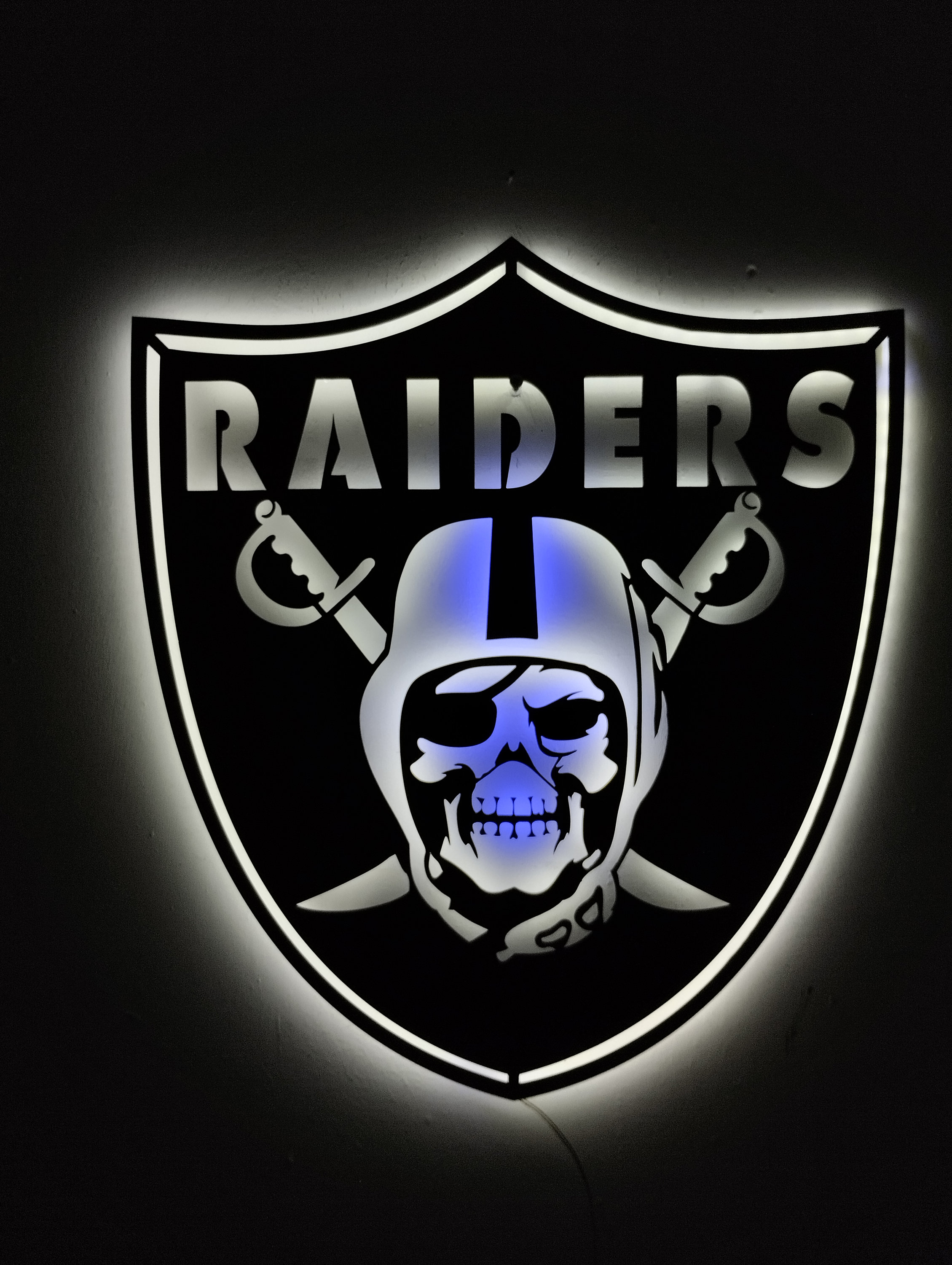 Raiders, Las Vegas Raiders, LED Wall Sign, National Football League ...