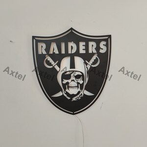 Raiders, Las Vegas Raiders, LED Wall Sign, National Football League ...