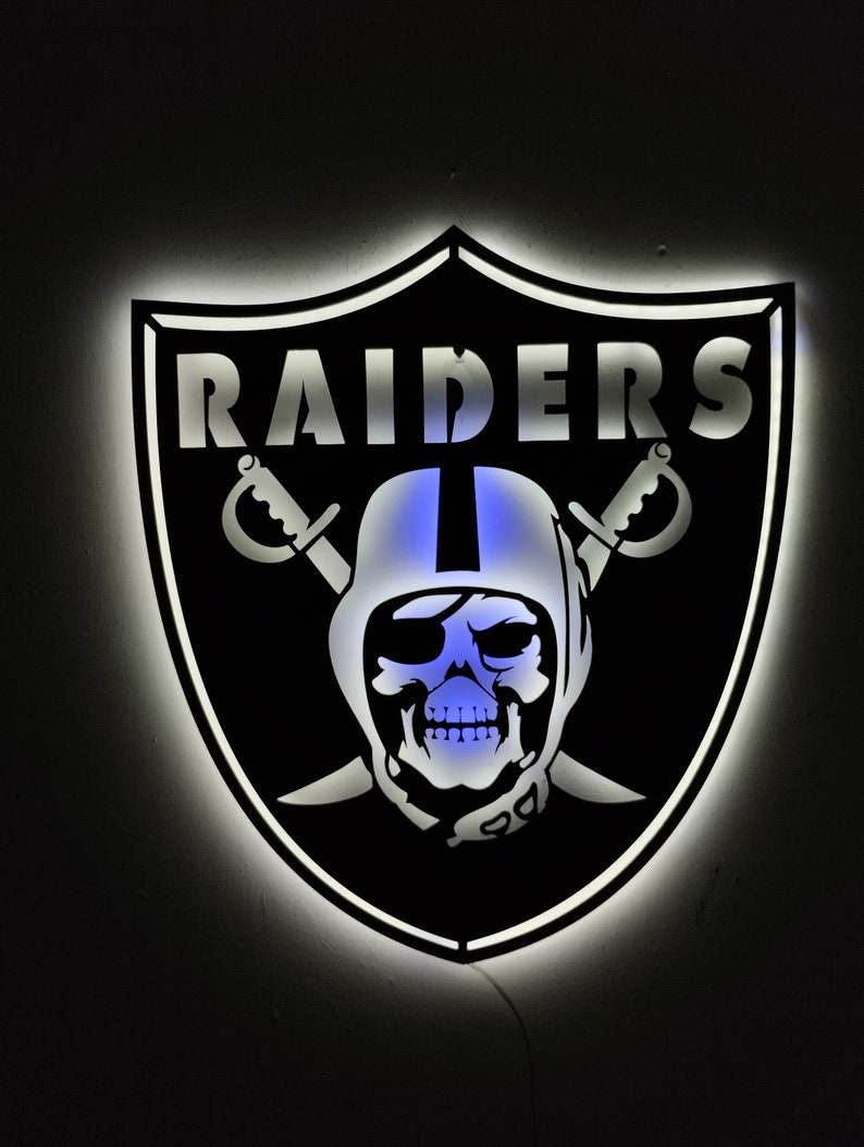 Raiders, Las Vegas Raiders, LED Wall Sign, National Football League ...