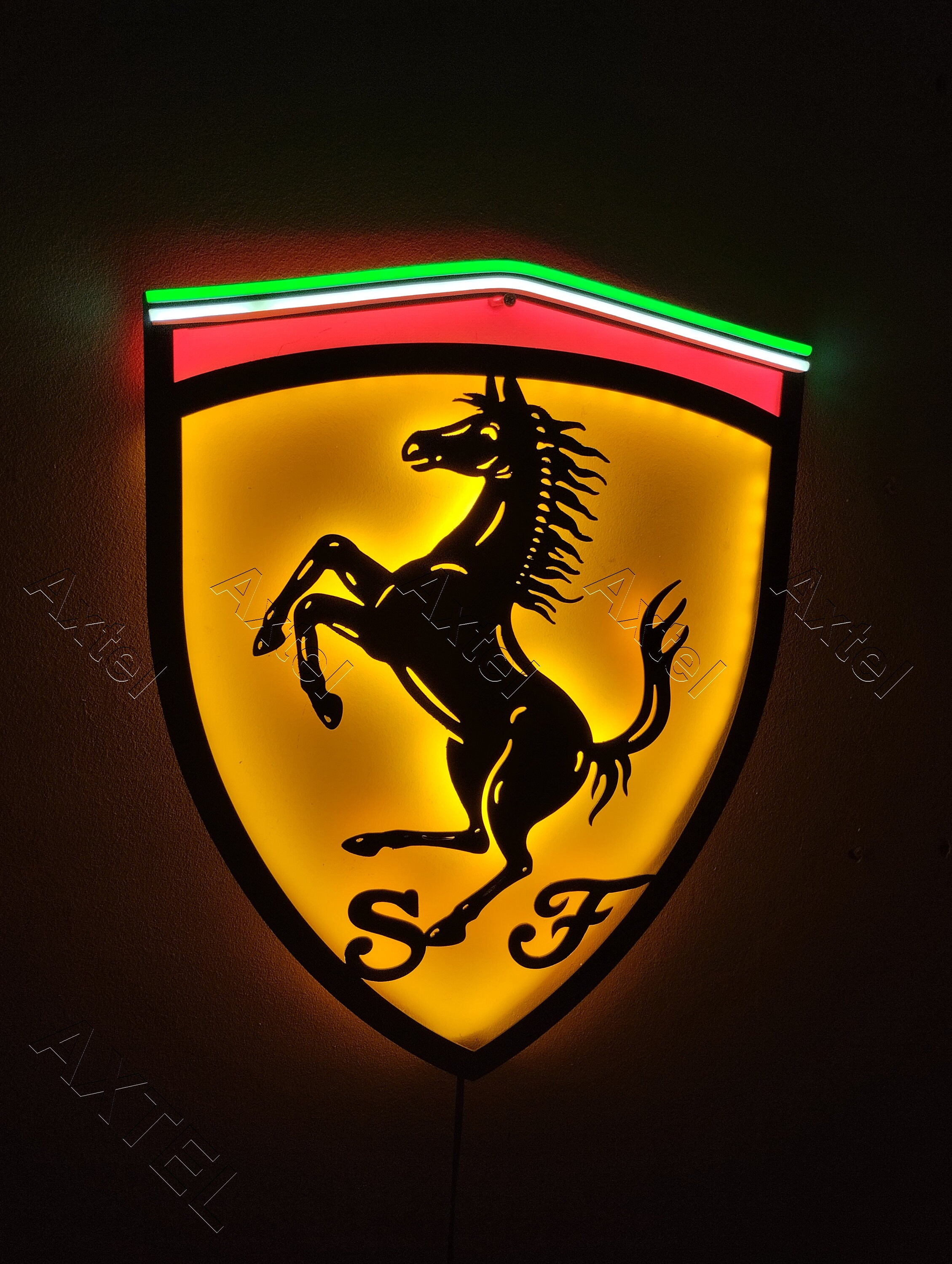 Ferrari Logo Hd 3d