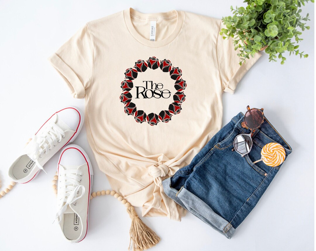 The Rose Shirt, Dual Album Shirt, the Rose Member Shirt, Black Rose ...