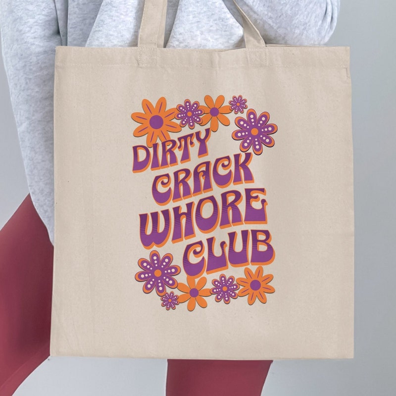 Funky Tote Bag - Etsy