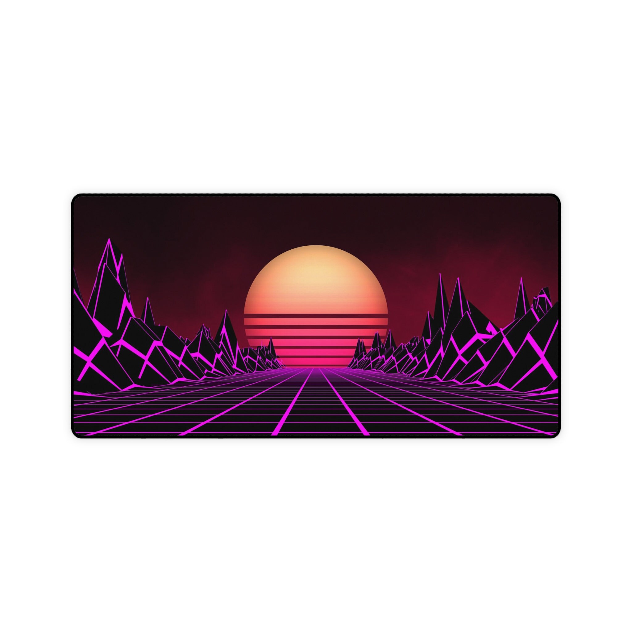 Synthwave Retrowave Vaporwave Cyberpunk 80s Mouse Pad Red - Etsy