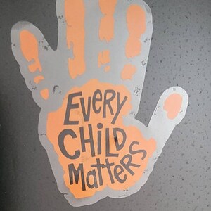 Every Child Matters Car Decal Orange Shirt Day for Residential School ...